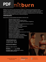 Mitburn 50mg 60 Capsulas | PDF | Mitocôndria | Tecido adiposo