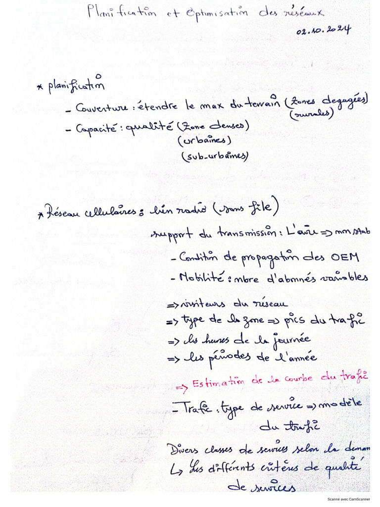 Planification Part 1 | PDF