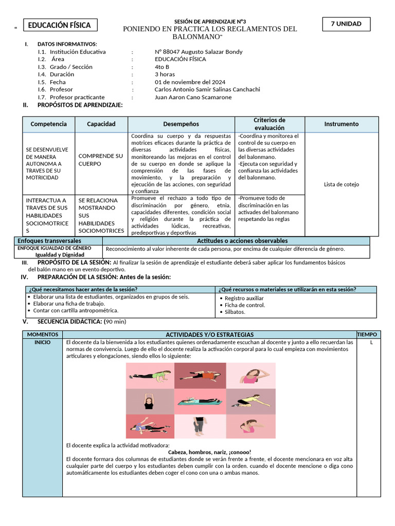 Unidad 07 - Sesion 03 | PDF