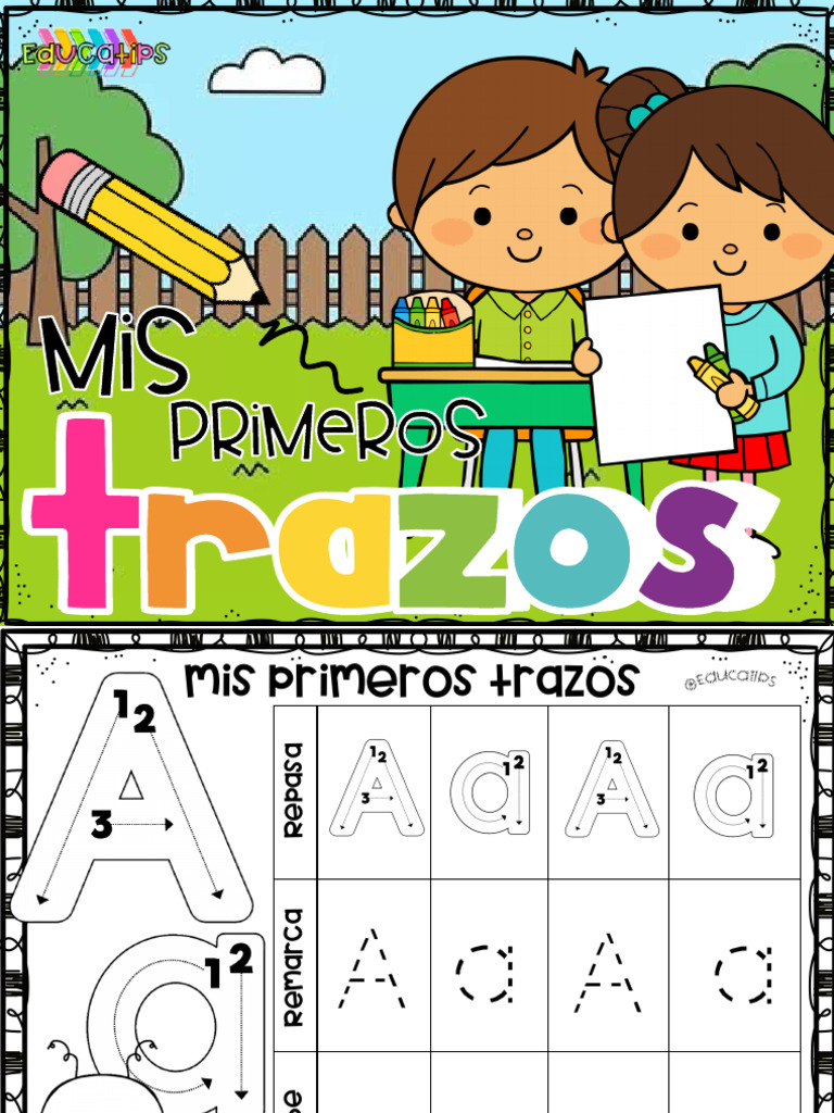 Libro Mis Primeros Trazos | PDF