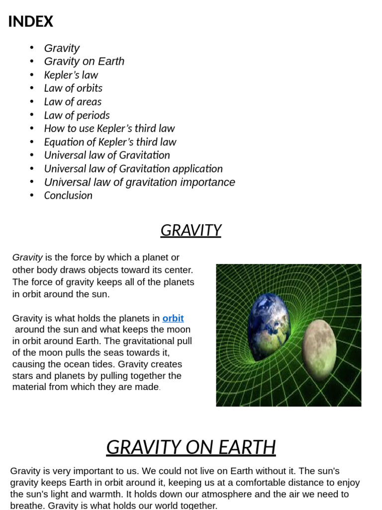 Vig Project | PDF | Orbit | Gravity