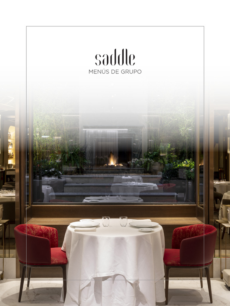Menus de Grupo Saddle | PDF | Cocina | Cocina europea
