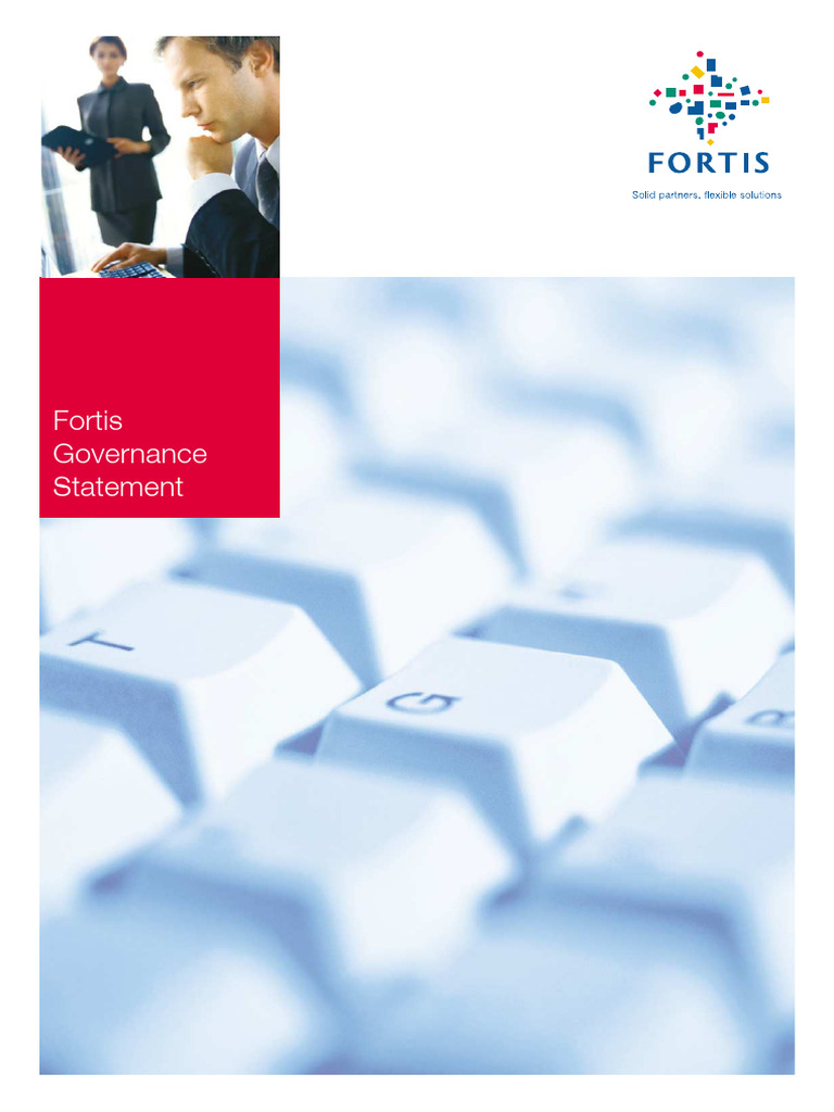 Fortis-NL Press Corporate-Governance | PDF