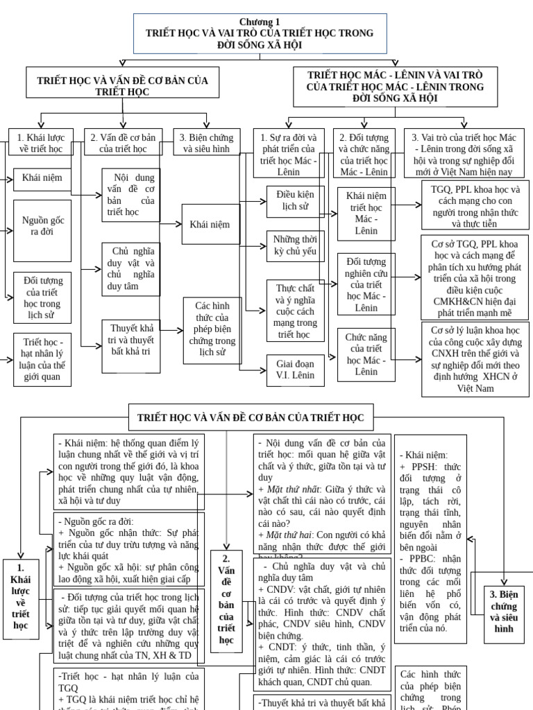 So Do Tu Duy Mon Triet Hoc | PDF