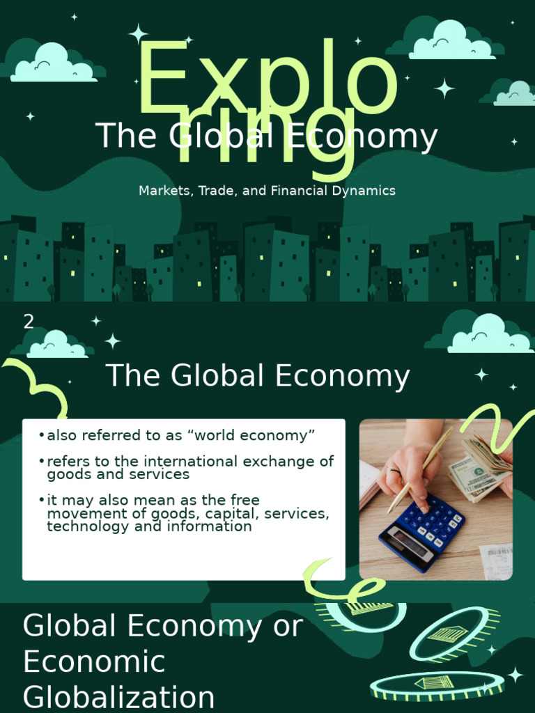 Global Economy: Trade and Finance | PDF | International Financial ...