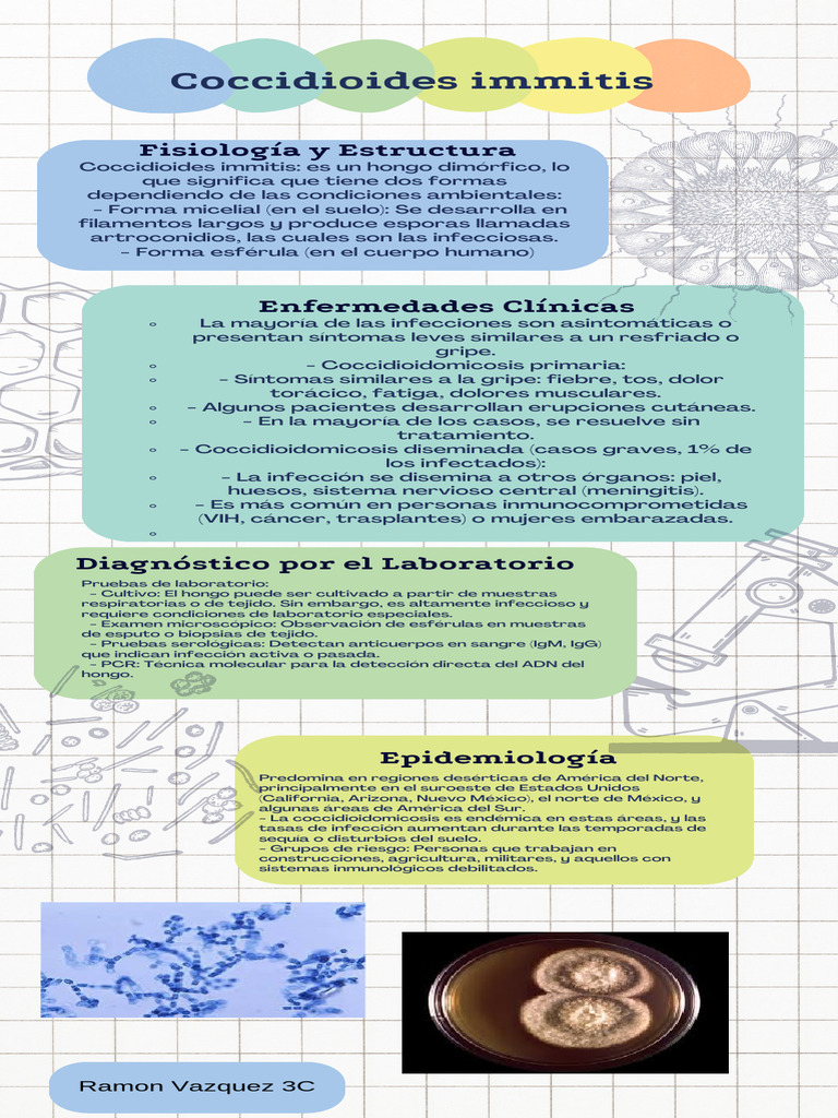 Coccidioides Immitis | PDF | Infección | Influenza