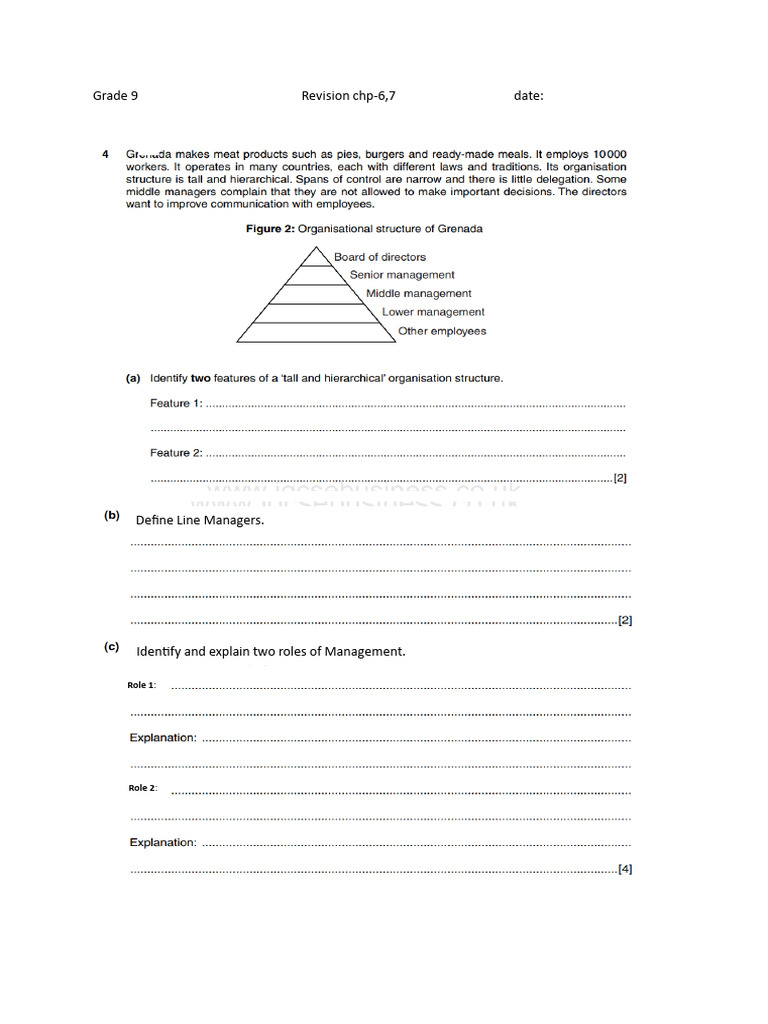 Gr9 - Revision chp-1 | PDF