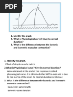 Phases of Simple Muscle Twitch | PDF | Muscle Contraction | Skeletal Muscle