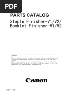Canon Staple/Booklet Finisher Guide | PDF | Belt (Mechanical ...