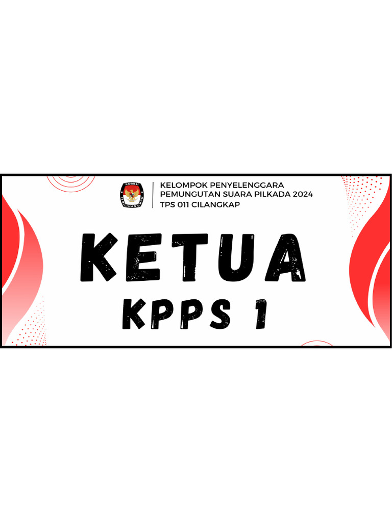 Perlengkapan TPS 011 Cilangkap | PDF | Olahraga & Rekreasi