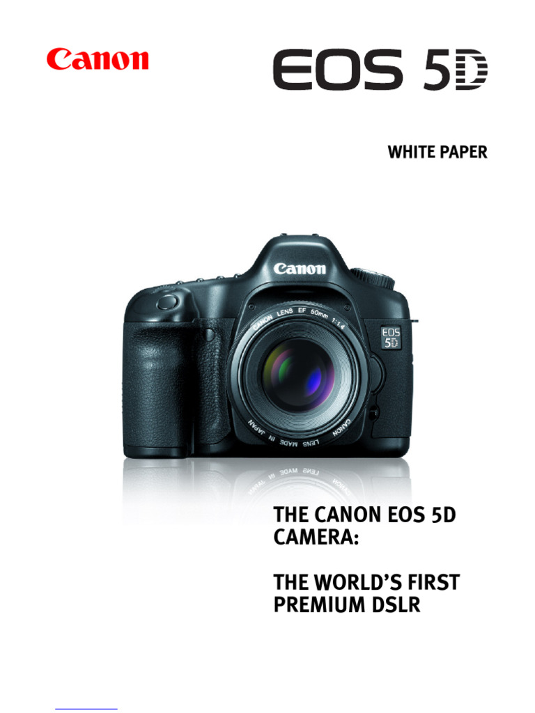 Eos Eos 5d | PDF | Autofocus | Digital Single Lens Reflex Camera