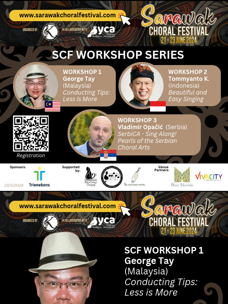 SCF WORKSHOP - Compressed | PDF | Choir | Conducting