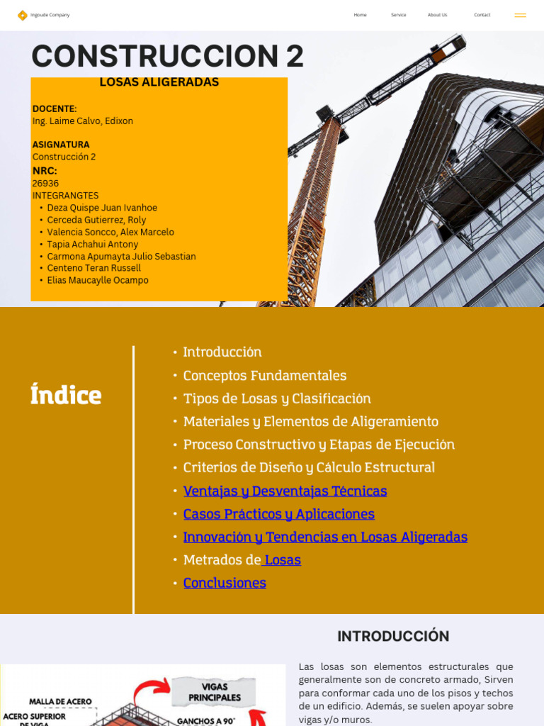 METRADOS DE LOSAS ALIGERADAS Y ACEROS-comprimido | PDF | Hormigón | Viga (Estructura)