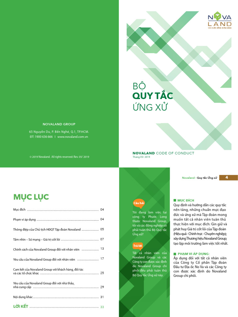 1906 NVL - Bo Quy Tac Ung Xu | PDF