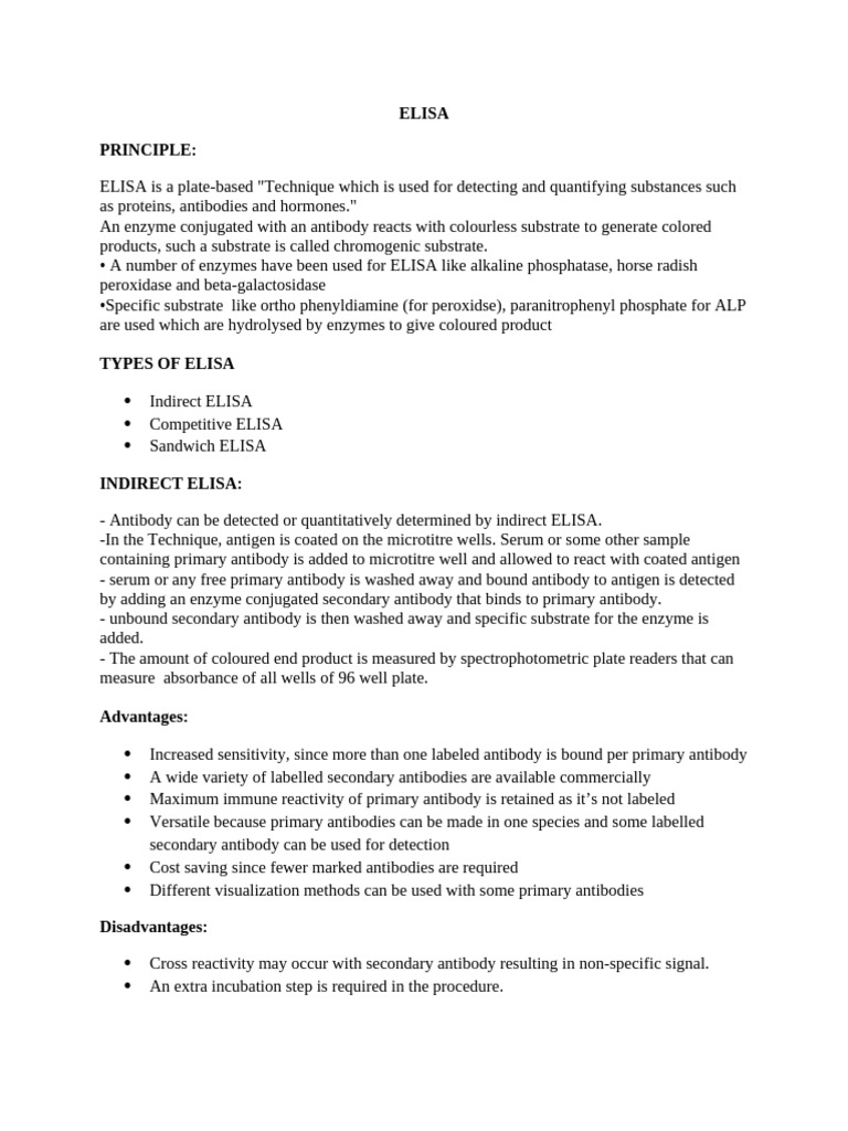 Elisa | PDF | Elisa | Antibody