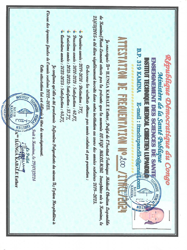 Dossier Longo Malamba Josephine | PDF