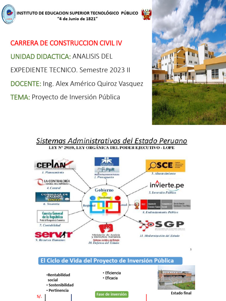 Proyecto Inversion Pública | PDF | Economias