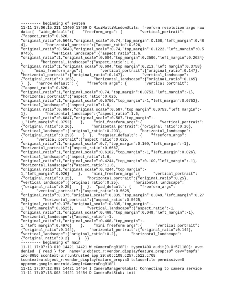 Logcat 1731325032907 | PDF | Computing | Software