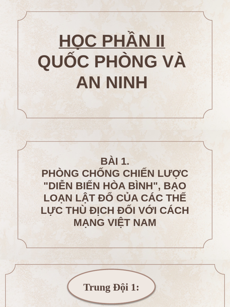 GDQP Hocphan2Bai1 1 | PDF