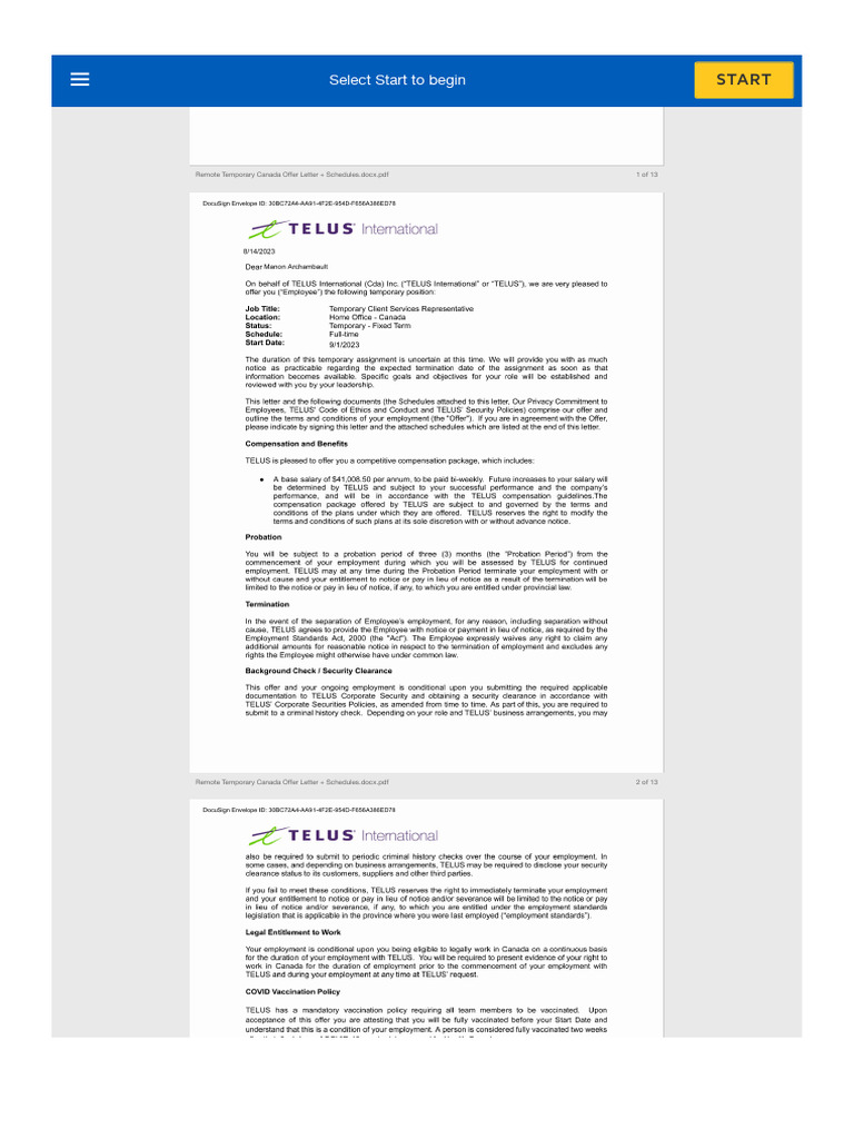 Review and Sign Document(s) - DocuSign | PDF