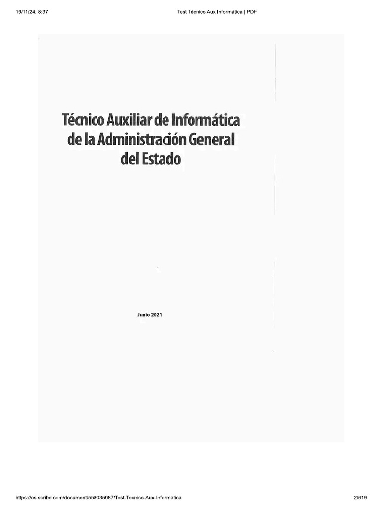 MAD Test Bloque II | PDF