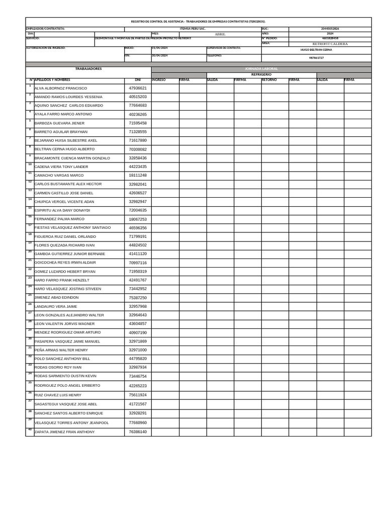 Registro Control de Asist CG 12.04.24 | PDF
