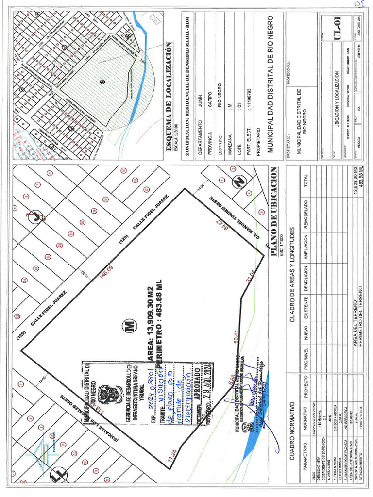 Plano de Ubicacion y Localizacion Visados | PDF