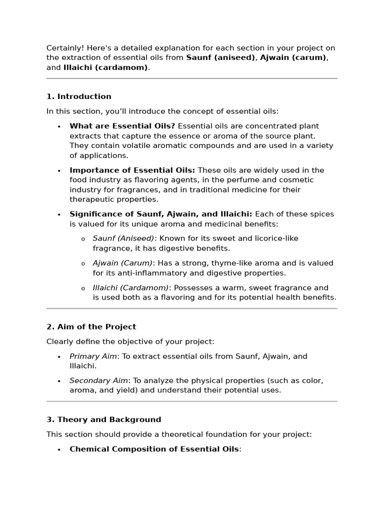 Essential Oils | PDF | Distillation | Essential Oil