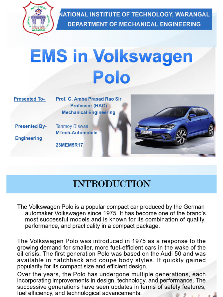Ems ppt | PDF | Anti Lock Braking System | Engines