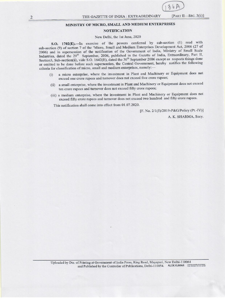 MSME (Pages 136A-J) | PDF