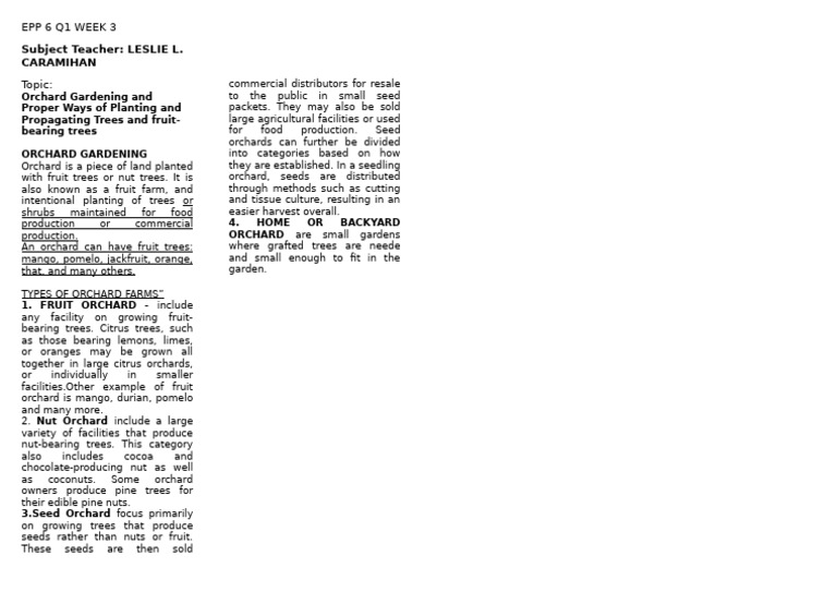 Epp 6 Q1 Week 3 | PDF