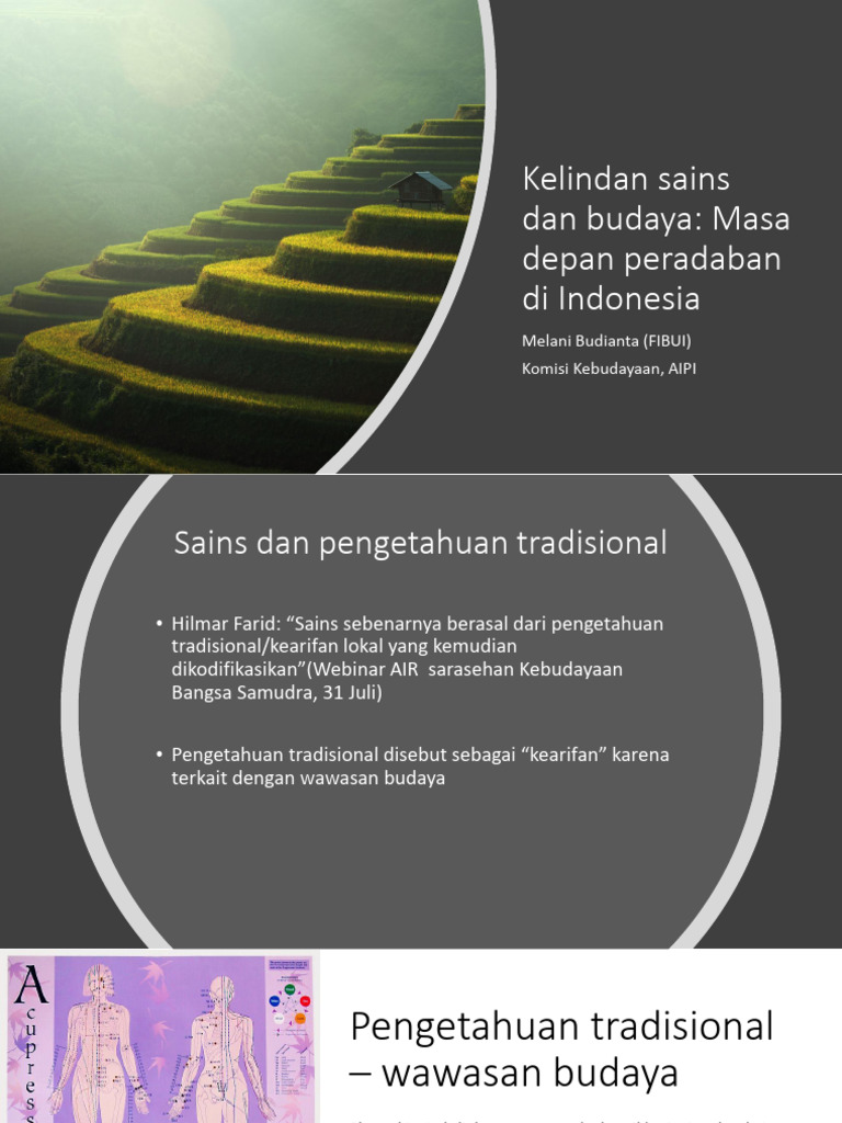 Kelindan Sains Dan Budaya | PDF | Sains & Matematika