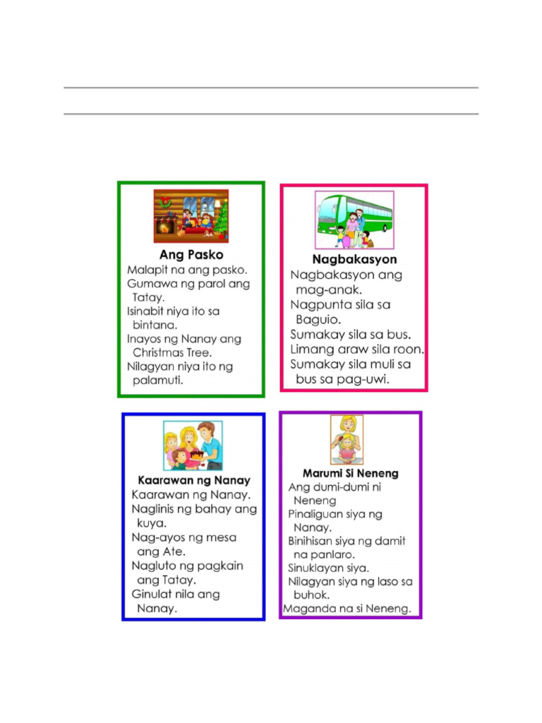 Filipino Reading Module | PDF