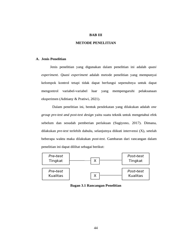 BAB III Metode Penelitian Anes | PDF