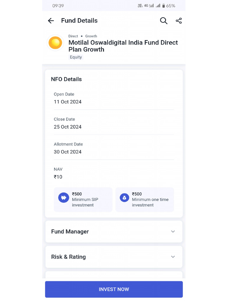 Mitilal SIP Dashboard 1 | PDF