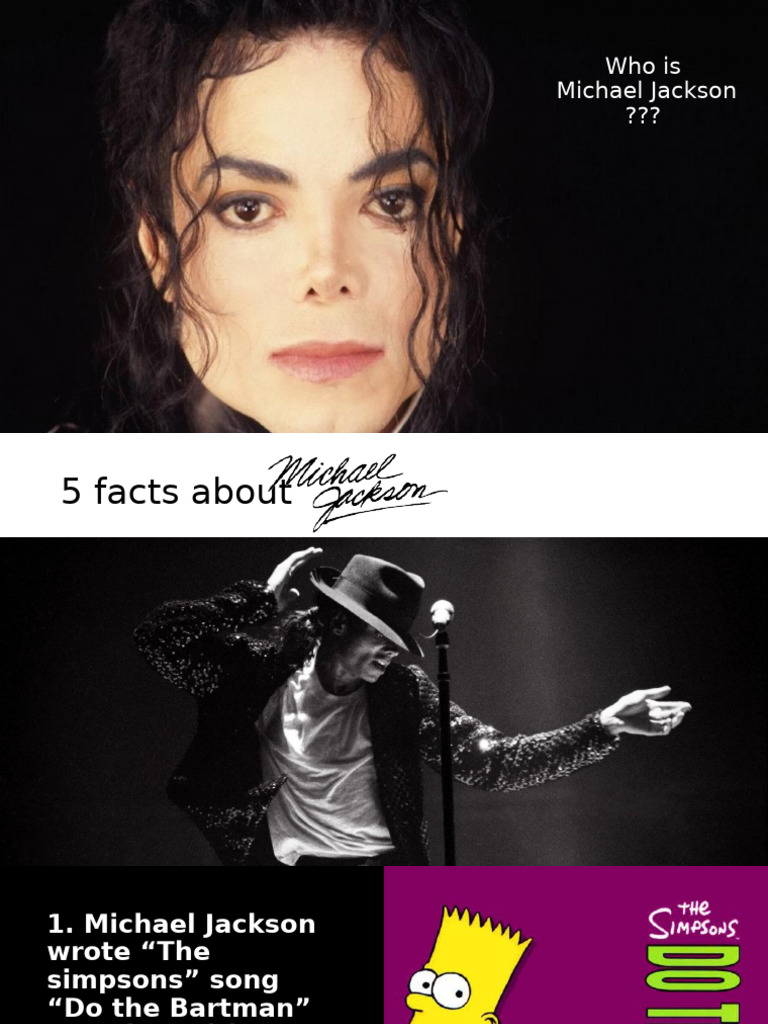 5 Facts About Michael Jackson | PDF | Sports & Recreation