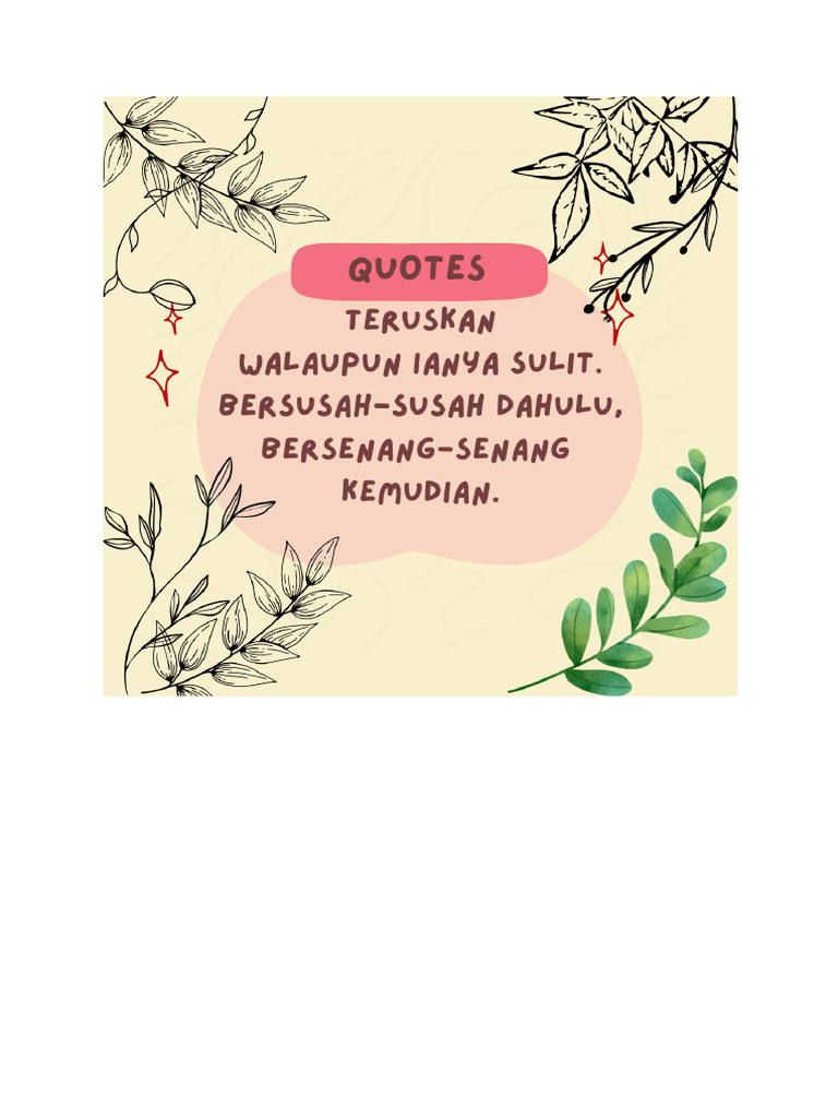 Quotes Melayu | PDF