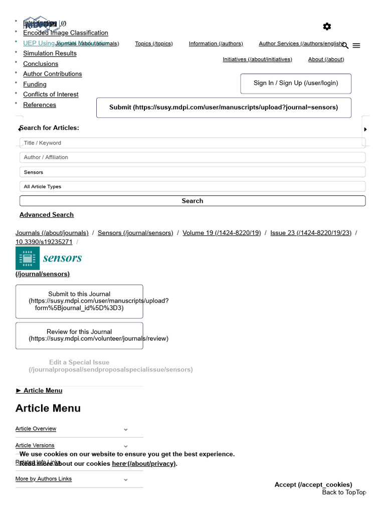 Sensors Free Full Text Underwater Image Transmission Using Spatial Modulation Unequal Error