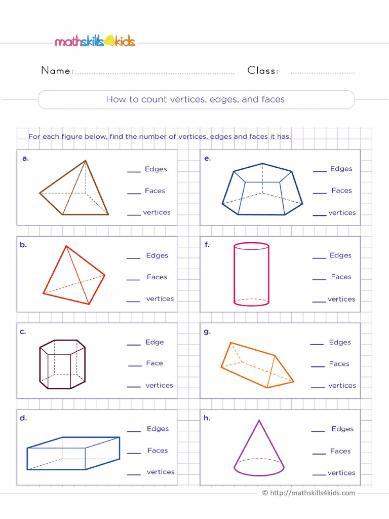 02 - How To Count Vertices Edges and Faces - 85qsde | PDF