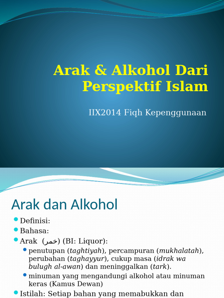 Kuliah 7 Alkohol | PDF