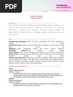 Erik Cupsa: Software Developer Resume | PDF | Postgre Sql | Microsoft Azure