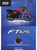 Italika Ws150 Usuario | PDF | Motocicleta | Vehículos