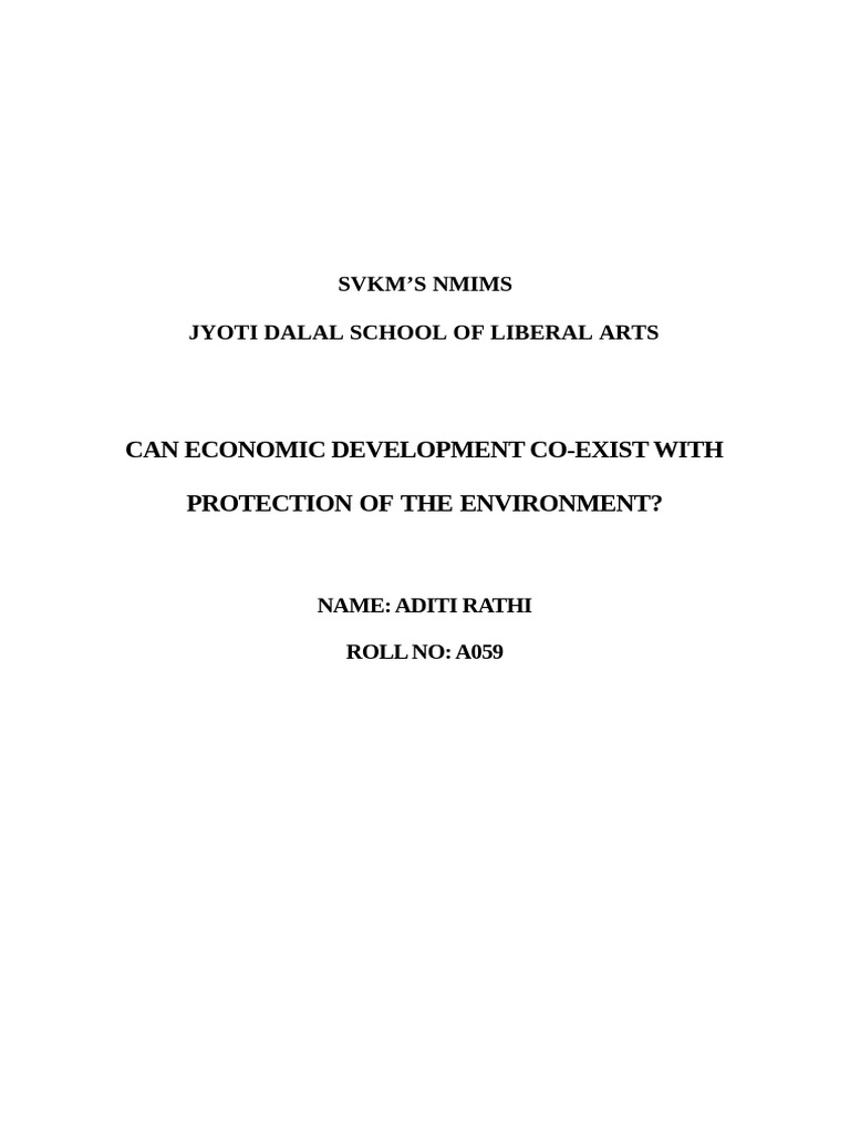 Environment and Development | PDF | Sustainability | Environmental Degradation