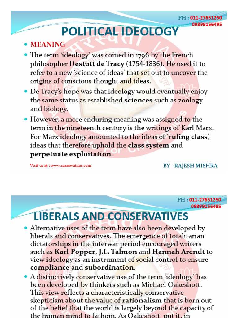 POLITICAL IDEOLOGY PDF FIle | PDF | Ideologies | Postmodernism