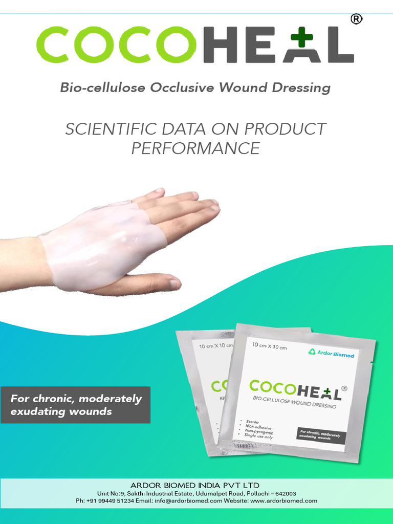 Cocoheal: Advanced Wound Healing Dressing | PDF | Wound | Healing