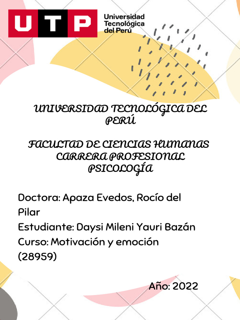 S07.s1 - Actividad | PDF | Autoeficacia | Motivación