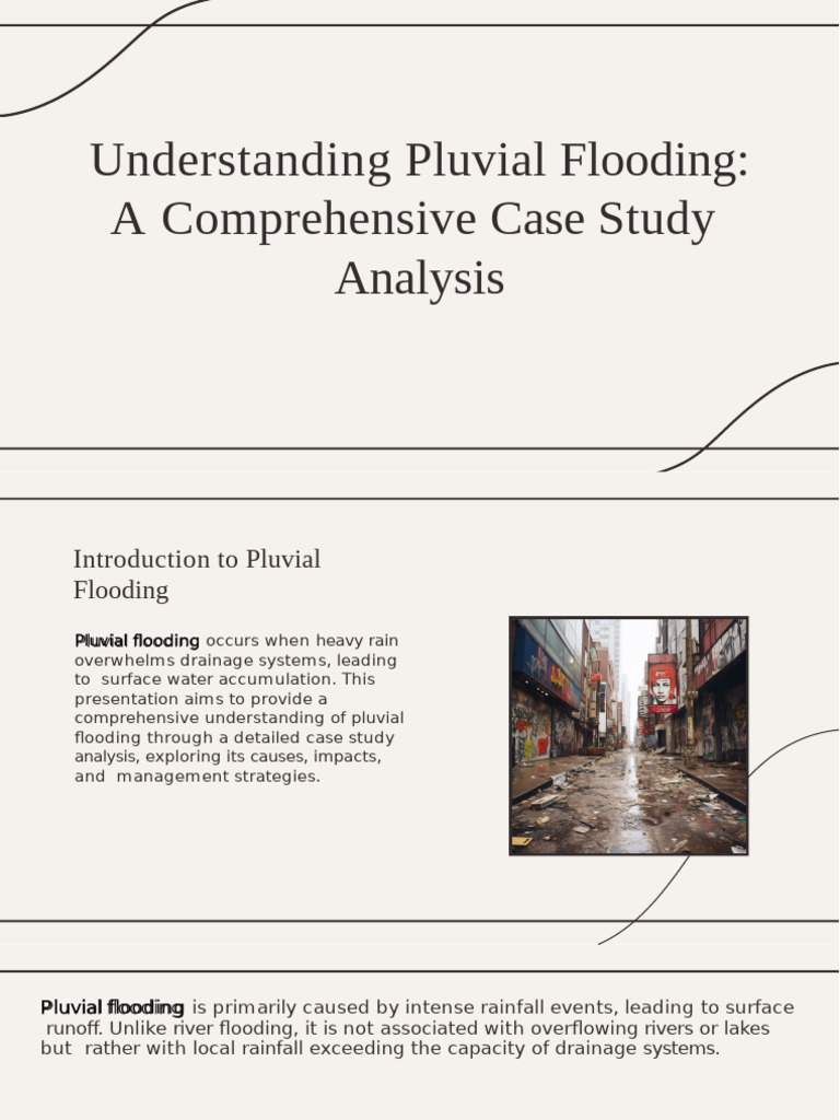 Floods - Pluvial Flooding Case Study1 | PDF | Flood | Climate Resilience