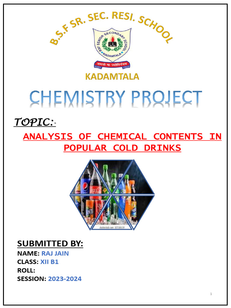 Chem PRJ RJ | PDF | Acid | Carbon Dioxide