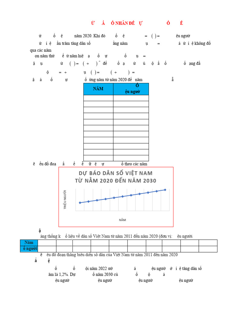 6a HDTN - Du Doan Dan So - Bai Hoc 43308 | PDF
