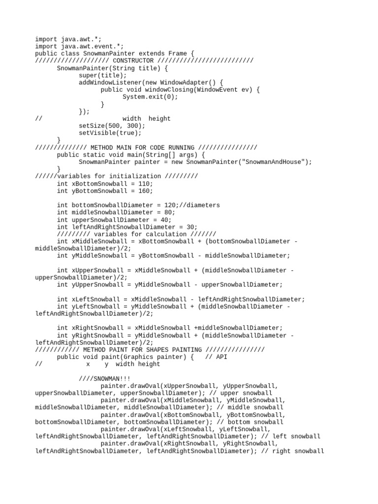 Doll Painter | PDF | Control Flow | Computer Programming